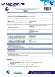 LISTA DE UTILES MATOVELLE 10MO BASICA (2) – Unidad Educativa Particular "Julio María Matovelle""